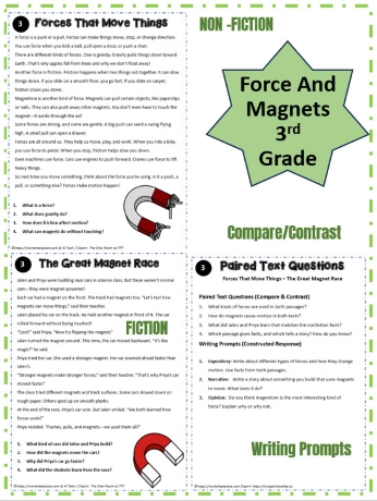 Forces/Great Magnet Worksheets