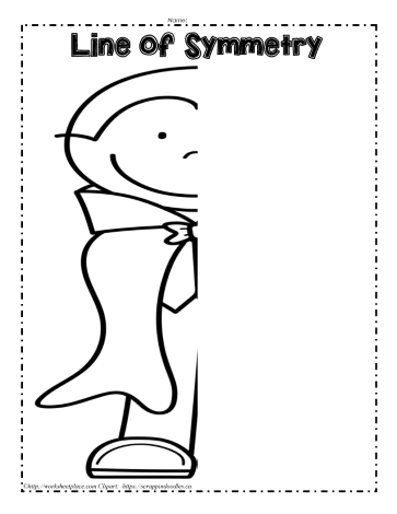 Halloween-symmetry Worksheets