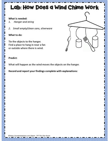 Lab: How Does a Wind Chime Work Worksheets