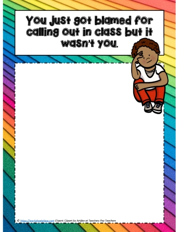 Social Skills Prompt Worksheets