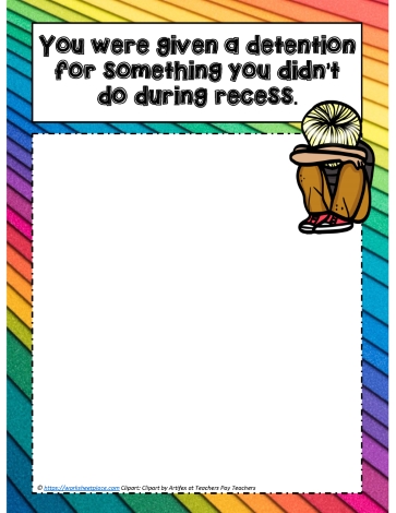 Social Skills Prompt Worksheets