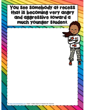 Social Skills Prompt Worksheets