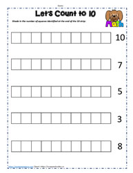 Counting Activities1-20 Worksheets