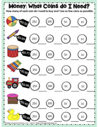 2nd Grade Money Worksheets