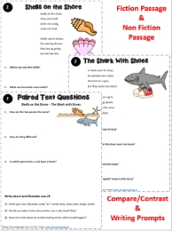2nd Grade Paired Passages Worksheets