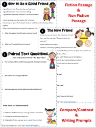 2nd Grade Paired Passages Worksheets