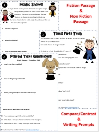 2nd Grade Paired Passages Worksheets