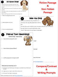 2nd Grade Paired Passages Worksheets