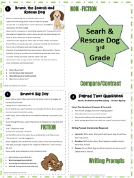 3rd Grade Paired Passages Worksheets