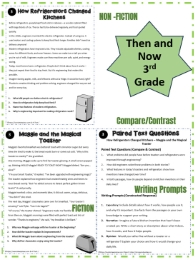 3rd Grade Paired Passages Worksheets