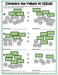 3rd Grade Money Worksheets