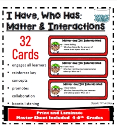 States of Matter Grades 4,5,6 Worksheets