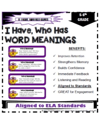 I Have, Who Has 5th Grade Worksheets