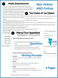 6th Grade Paired Passages Worksheets