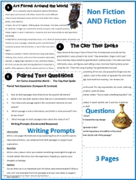 6th Grade Paired Passages Worksheets