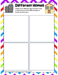 My Family Worksheets