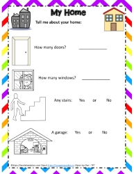 My Family Worksheets