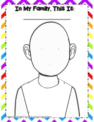 My Family Worksheets