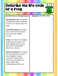 Informational Writing Prompts Worksheets
