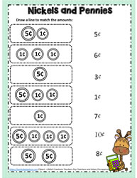 K-1 Money Worksheets