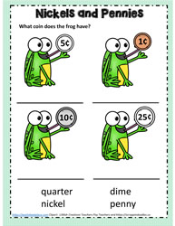 K-1 Money Worksheets