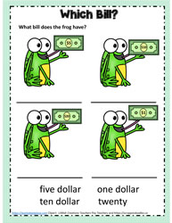 K-1 Money Worksheets