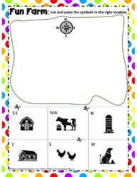 Mapping Activities K-2nd Grade Worksheets