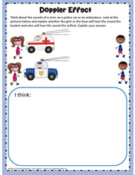 Light and Sound Worksheets