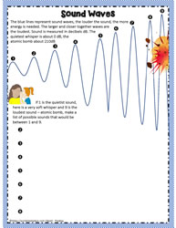 Light and Sound Worksheets