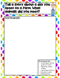 Narrative Writing Prompts Worksheets