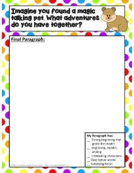Narrative Writing Prompts Worksheets