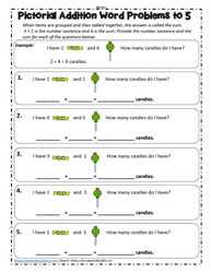 Kindergarten Addition Worksheets