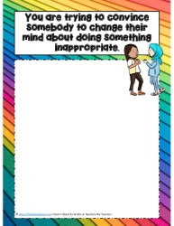 Social Skills Prompts Worksheets